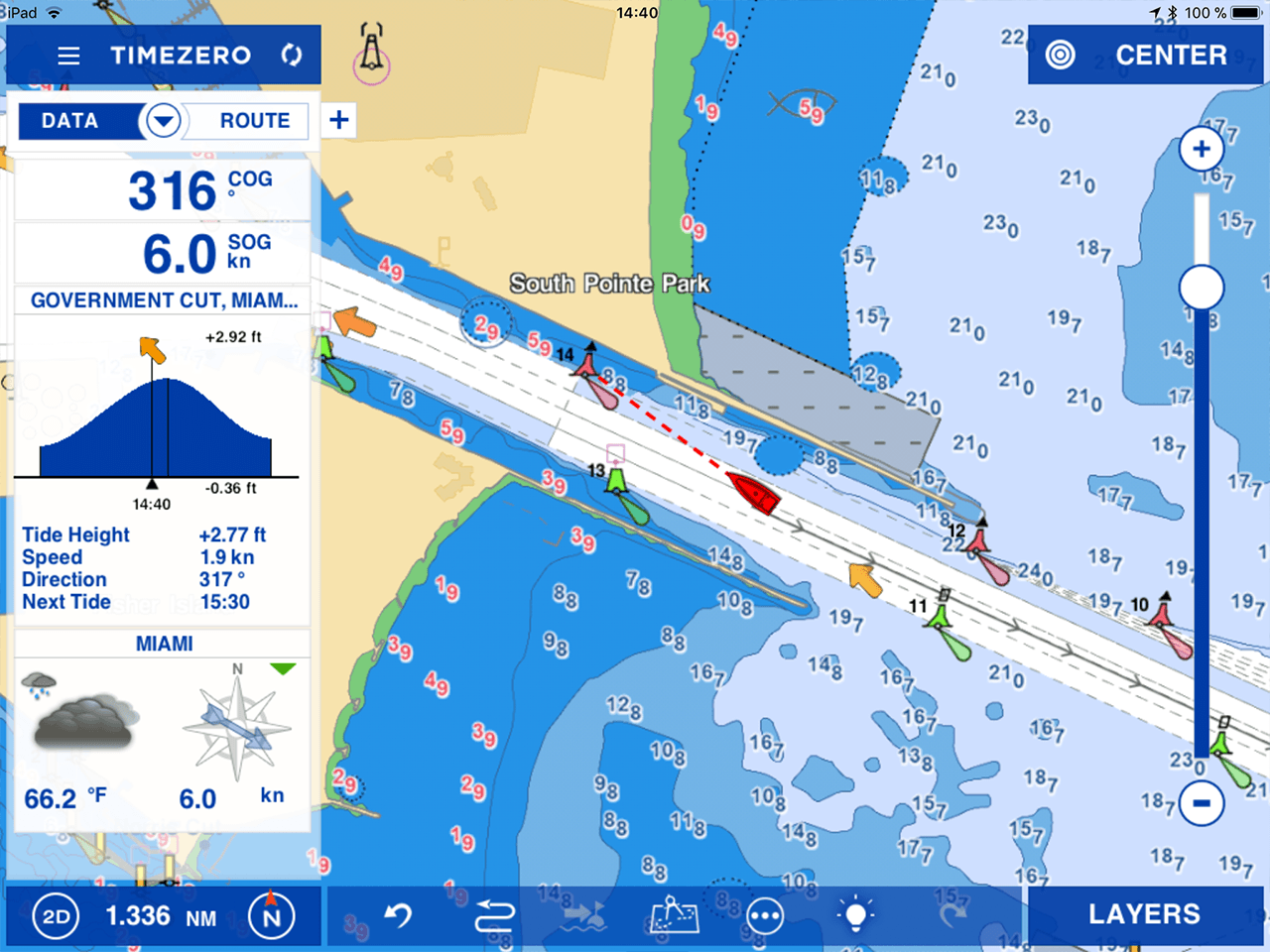 TZ iBoat | TIMEZERO iPad App